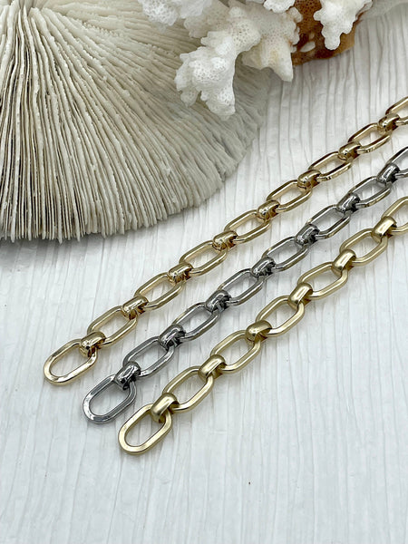 Mixed Link Cable Chain, by the foot. Lg Link 15.75mm x 10.5mm Sm link ...