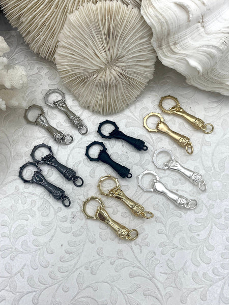 Brass Hand/Fist Snap Clasp, Figa Clasp, Snap Circle, Round Snap Ring ...