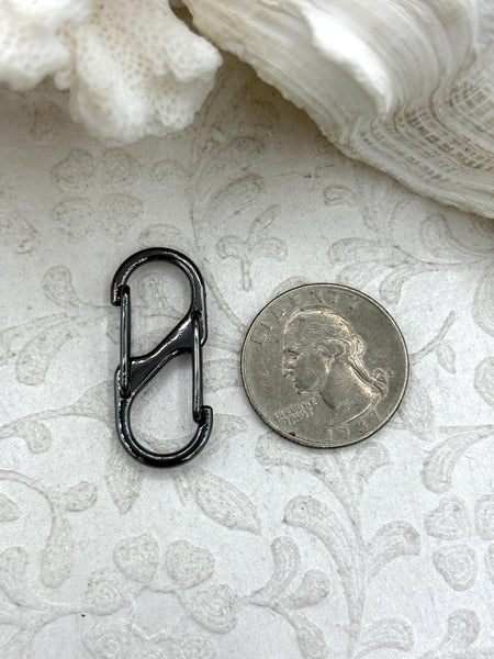 Alloy Spring Clasp, Double S Hook Spring Clasp. Easy Open Spring Gate ...