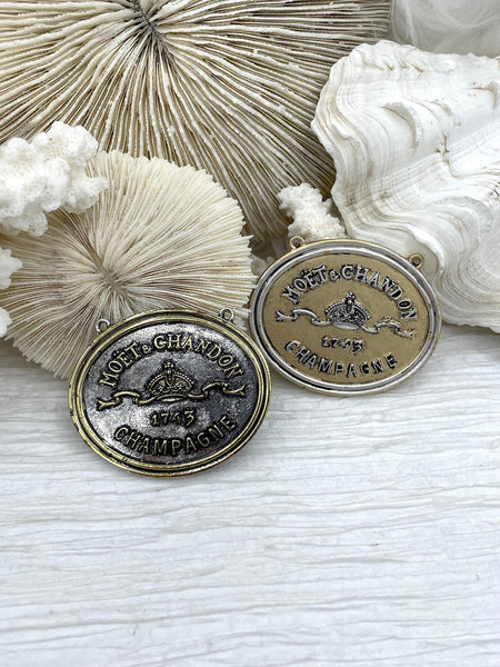 Vintage French Coin Replica Champagne Medallion Coin Pendant – Bling By A