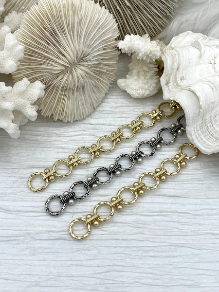 Link Cable Chain, by the foot Electroplated Zinc Alloy Statement chain ...